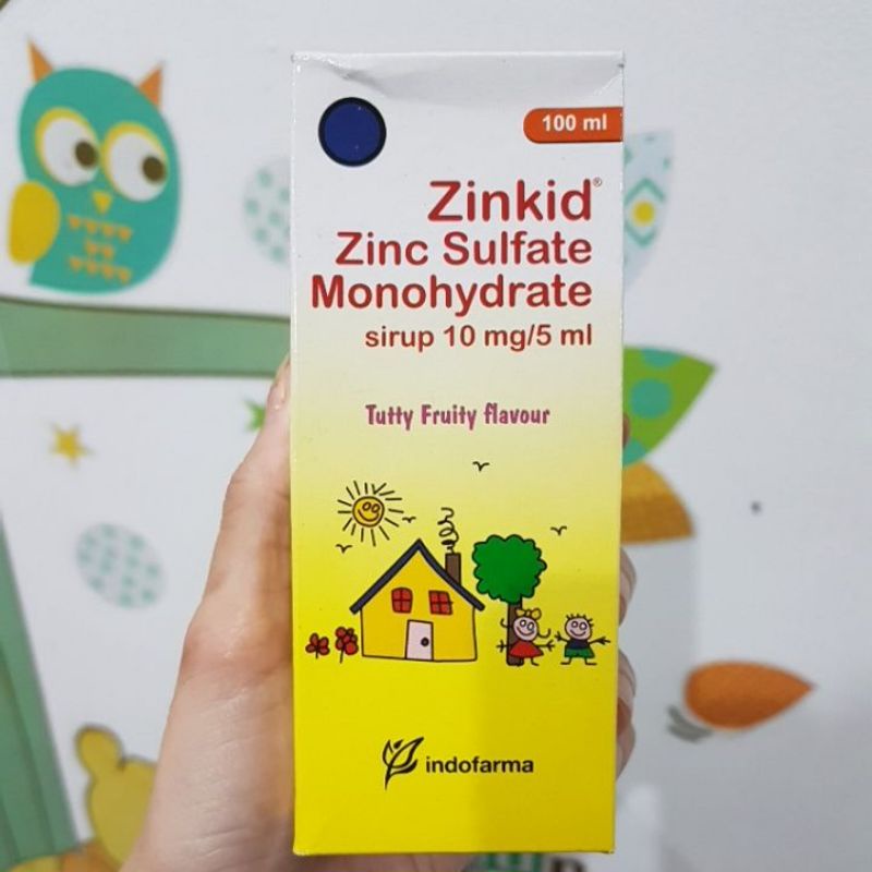 Jual ZINKID zinc sirup suplemen diare anak | Shopee Indonesia