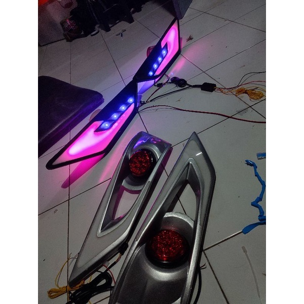 Jual Lampu Custom Slendang Setra 12v dan 24v foglamp truck bus jb3 ...