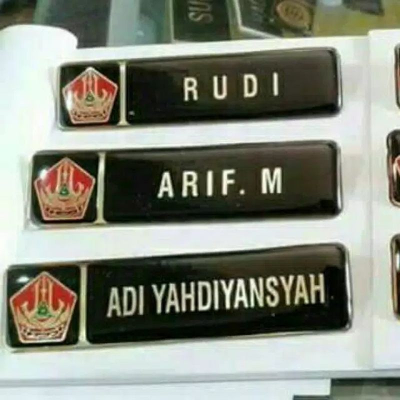 Jual nama dada (name tag) | Shopee Indonesia