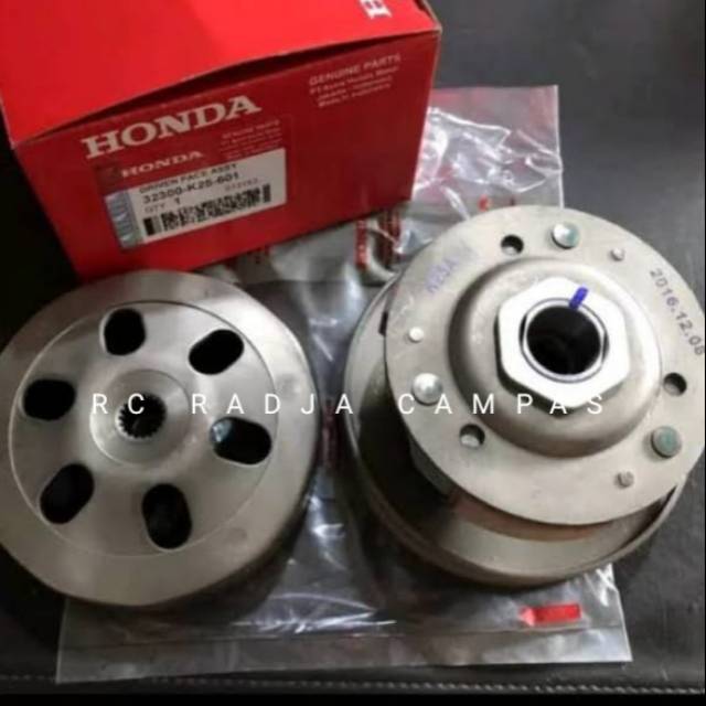 Jual Pully Assy/Pully Set Honda Beat fi/Scoopy fi/Spacy fi/ kode KZL ...