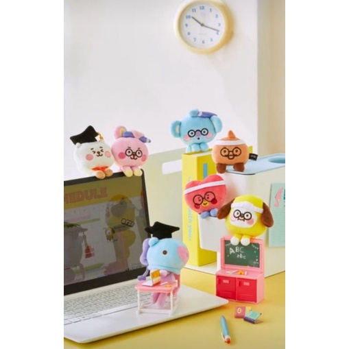 Jual OFFICIAL BT21 STUDY WITH ME MONITOR DOLL BONEKA | Shopee Indonesia