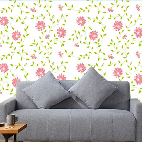 Jual Wallpaper Dinding Stiker Dinding Wall paper dengan perekat Sticker ...