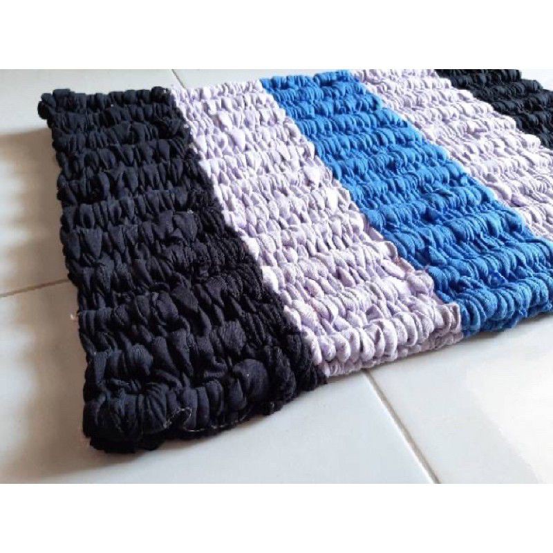 Jual Keset kaki anyaman tebal/ keset kaki rajut/ keset kaki murah ...