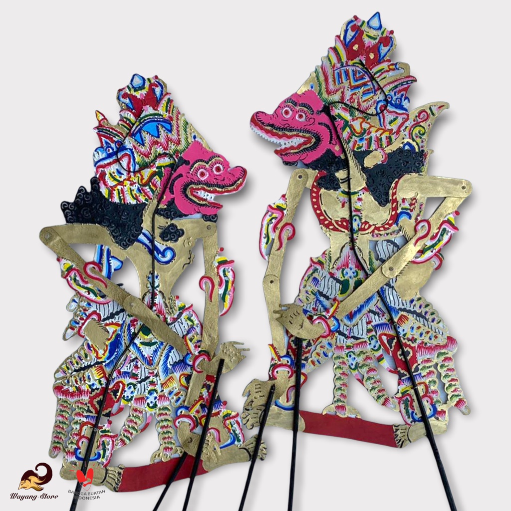 Jual Wayang Kulit Sugriwa dan Subali (Bundling) | Shopee Indonesia