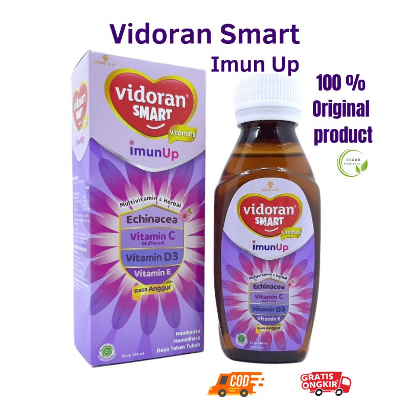 Jual Vidoran Smart Imun Up Syrup - Multivitamin | Shopee Indonesia