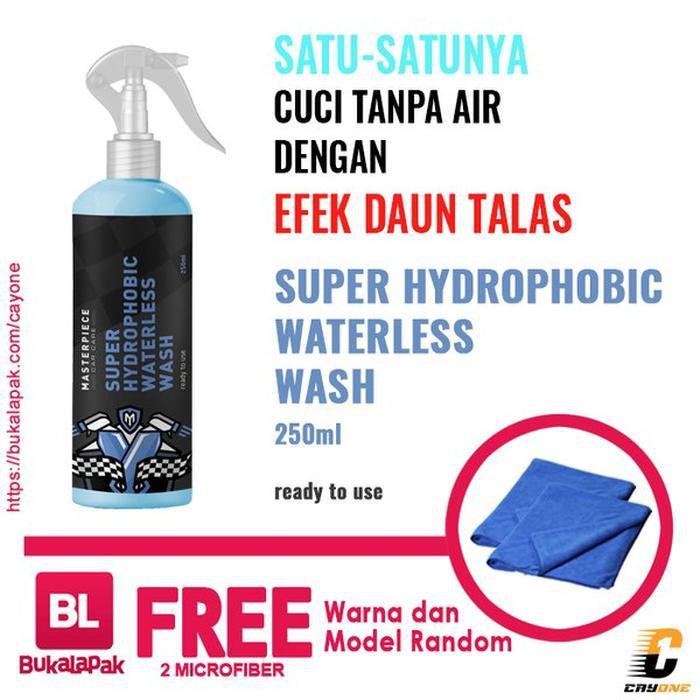 Jual PAKET Masterpiece Waterless Car Wash Cleaner - Cuci mobil tanpa a ...