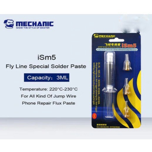 Jual Timah Pasta / Timah Cair / Jump wire Paste Mechanic iSm5 Original ...