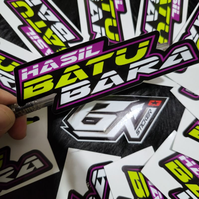 Jual stiker kata2 sticker Hasil Batu Bara | Shopee Indonesia