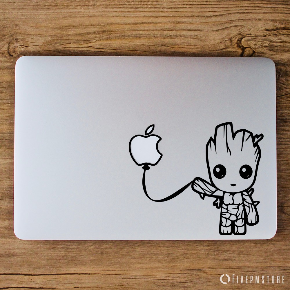 Jual Stiker Baby Groot - Sticker Decal Baby Groot laptop Mac | Shopee ...