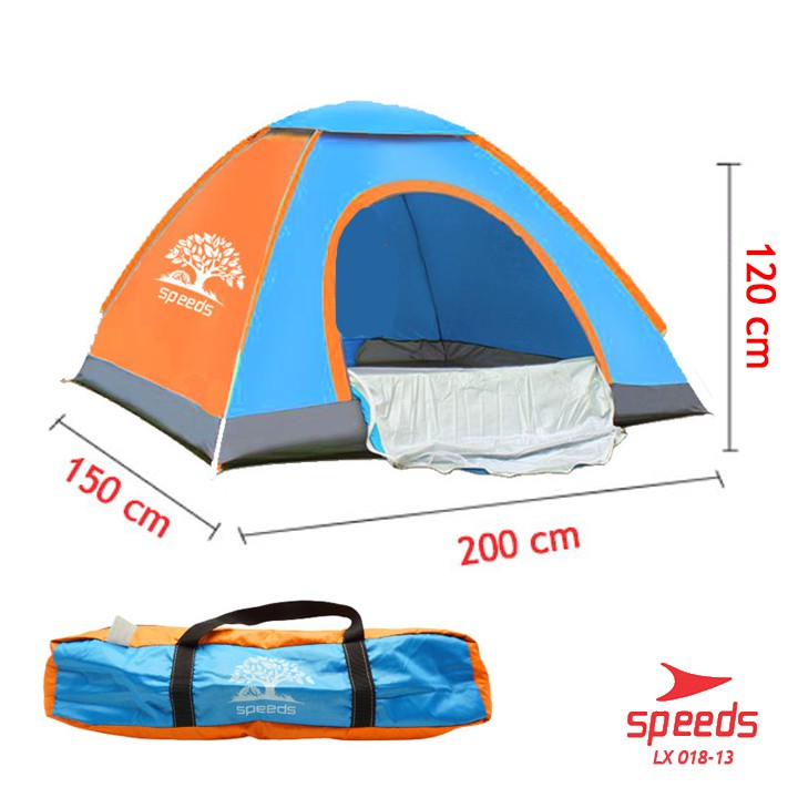 Jual SPEEDS Tenda Camping 2mx1.5mx1.1m Luas 3 Orang Tenda Gunung Camo ...