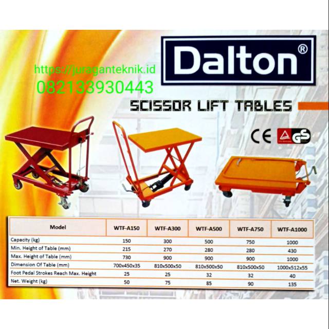 Jual Handpallet Lift Table kapasitas 750 kg | Shopee Indonesia