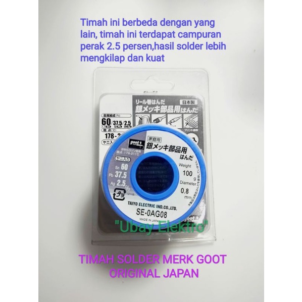Jual Timah goot original timah ini ada campuran perak hasil lebih kuat ...