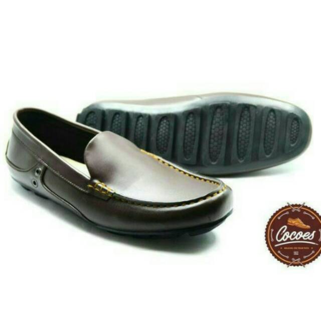 Jual Sepatu casual pria cocoes moccasin slop original premium | Shopee ...