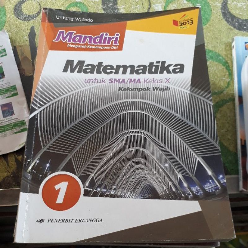 Jual MANDIRI MATEMATIKA KELAS 10 (1) SMA KELOMPOK WAJIB ERLANGGA | Shopee Indonesia