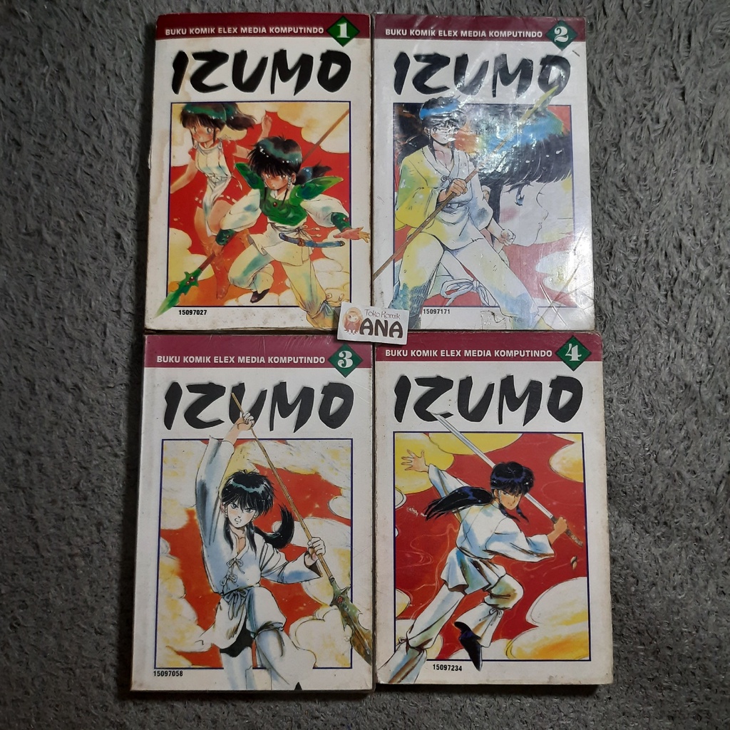 Jual Komik SET Izumo 1-4 Tamat (Kazuhiko Tsuzuki) | Shopee Indonesia