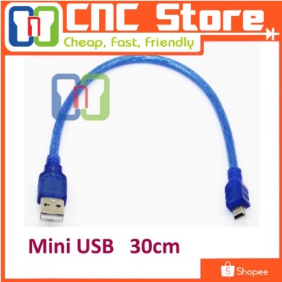 Jual [CON-0018] Kabel Mini USB 30cm untuk Arduino Nano V3 Hardisk ...