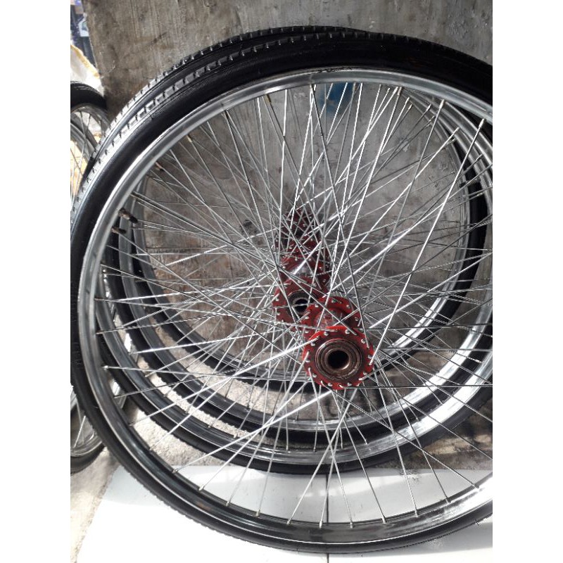Jual RODA GEROBAK JARI"BECAK RING 28 GA PAKI AS | Shopee Indonesia