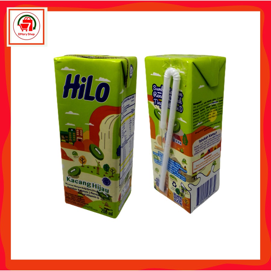 Jual Hilo Minuman Susu Dan Kacang Hijau 200ml | Shopee Indonesia