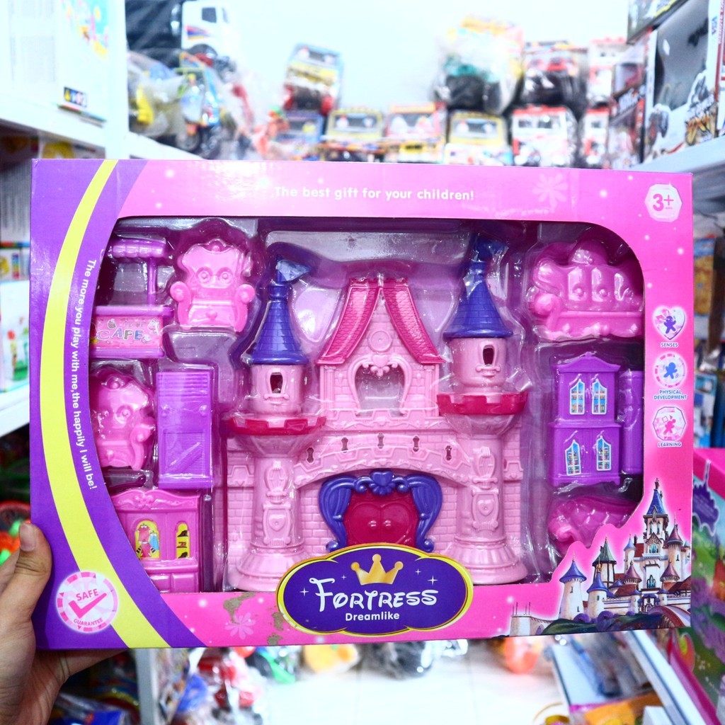 Jual MAINAN CASTLE FORTRESS istana princess | Shopee Indonesia