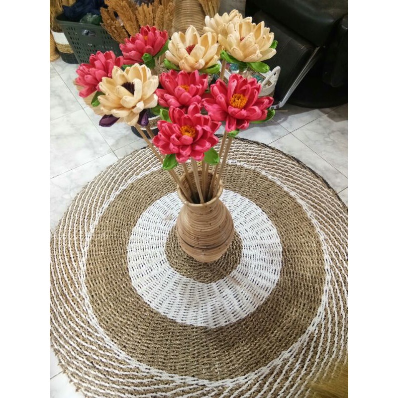 Jual BUNGA TANGKAI KULIT JANGUNG ATAU BUNGA TANGKAI TERATAI | Shopee ...