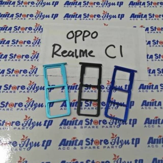 Jual Realme C1 Sim Tray /Sim Lock / Tempat Kartu ORIGINAL | Shopee ...