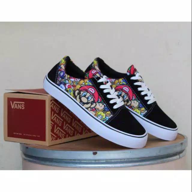 Jual Sepatu Vans Oldskool Super Mario Bros Sneakers Shoes Old Skool ...