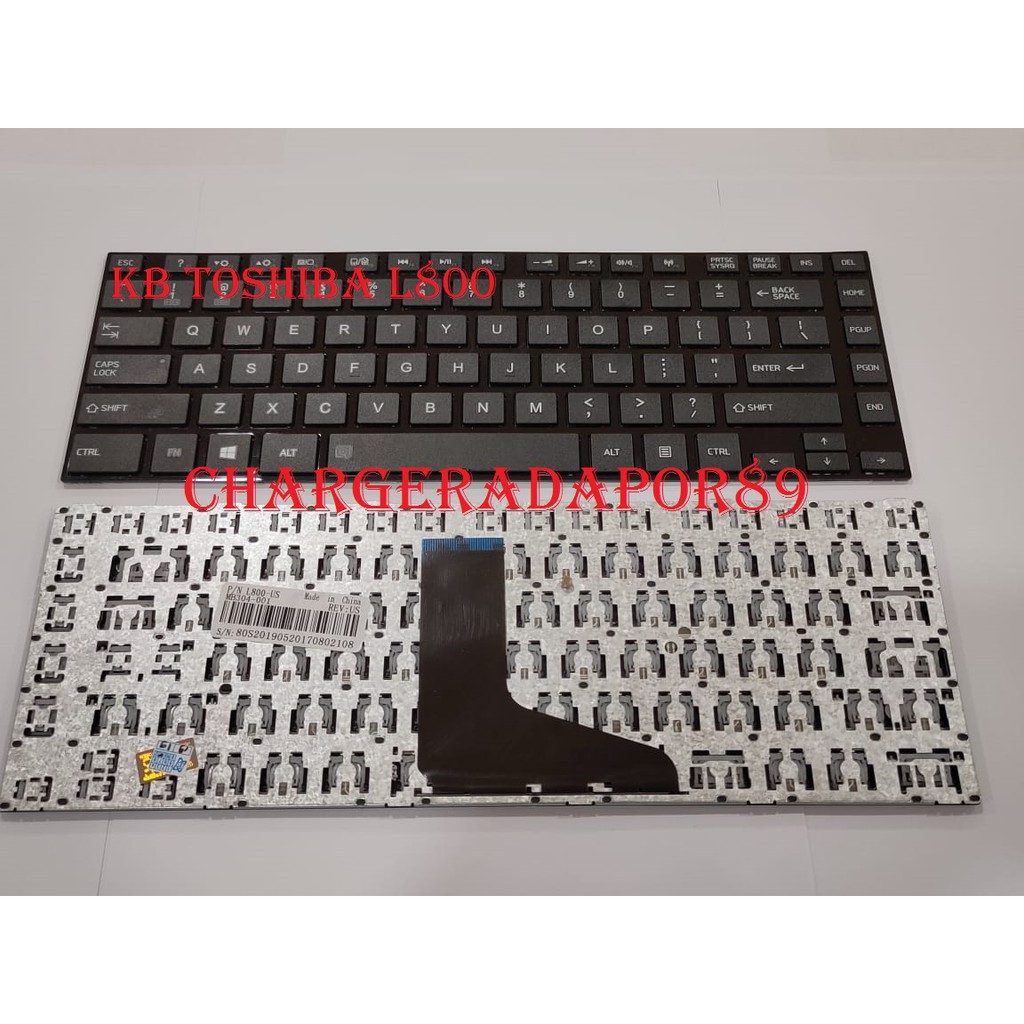 Jual Keyboard Toshiba Satellite C800 C800D C840 M800 M805 L800 L805 ...