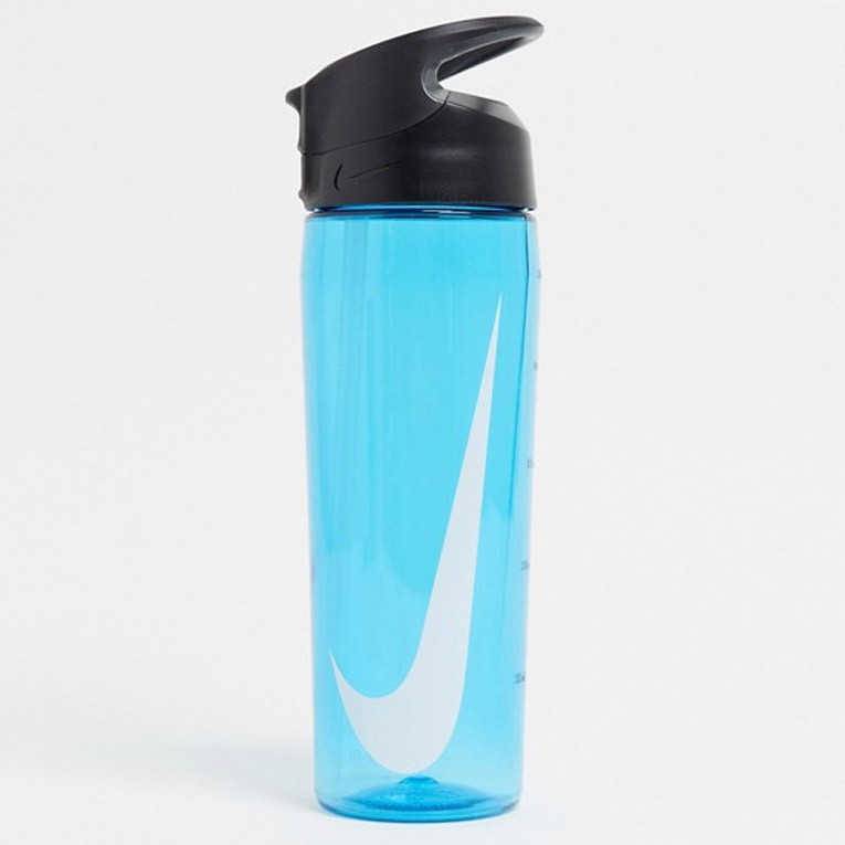 Jual Botol Minum Nike TR Hypercharge Straw Bottle 24 oz Blue Fury ...