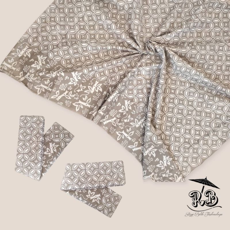 Jual BATIK CAP TASIK/GARUTAN (ABU TUA) | Shopee Indonesia