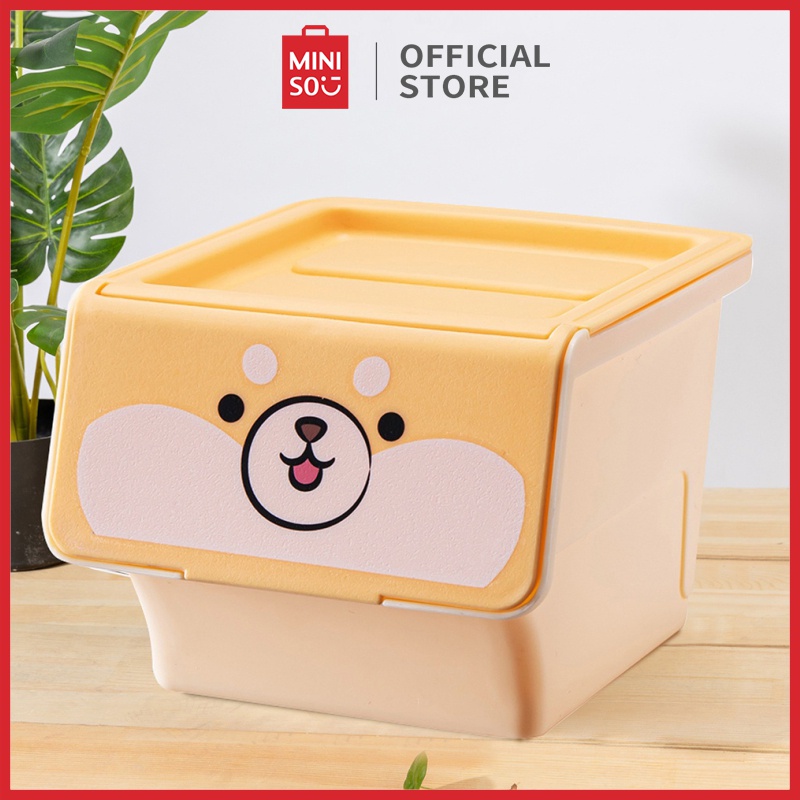 Jual Miniso beauty Mini Family Series Hippo Mouth Storage Box (Bun Bun ...
