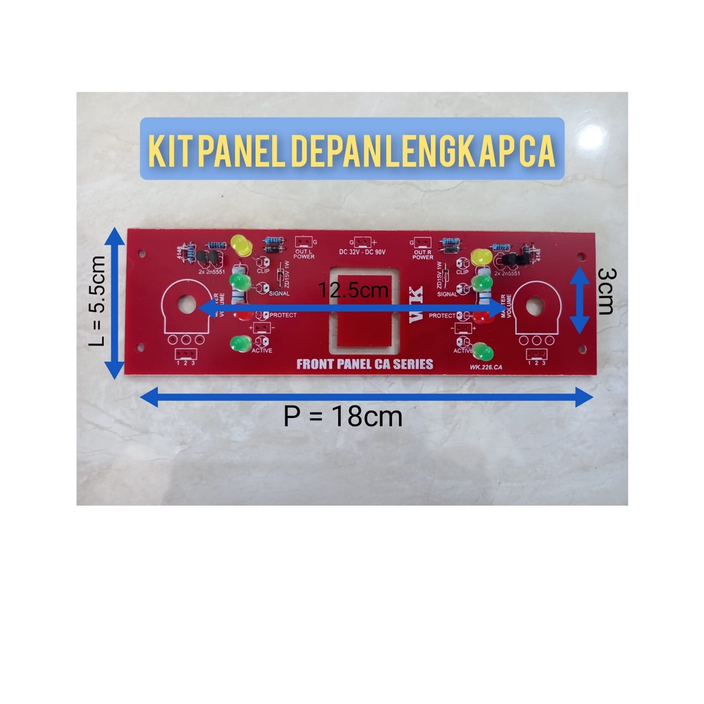 Jual PCB panel depan box ca lengkap pcb ca lengkap | Shopee Indonesia