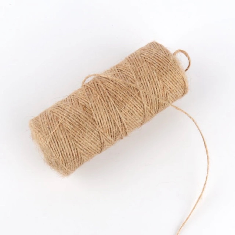 Jual 12 meter Tali Goni (2ply) - Tali Serat Nanas - Tali Goni - Burlap ...