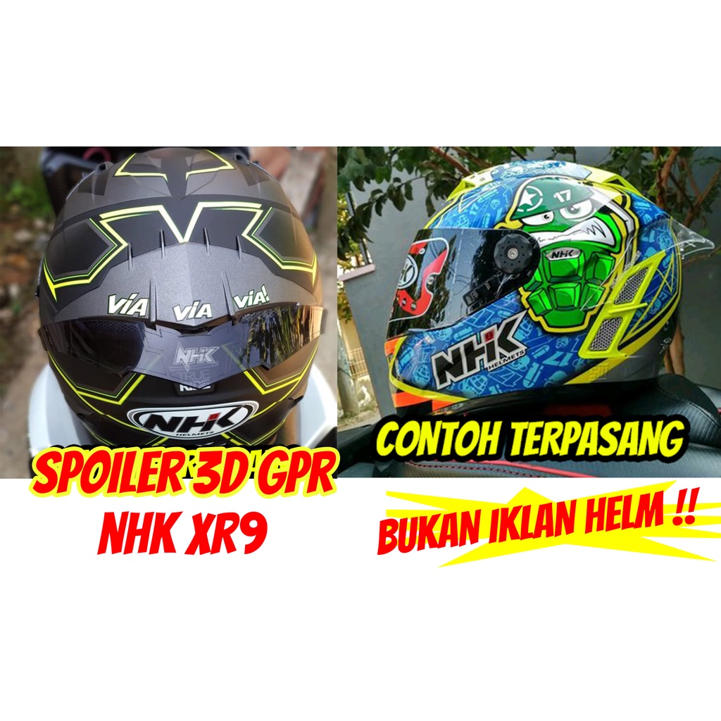 Jual Spoiler 2D 3D NHK RX9 ALL SERIES | Shopee Indonesia