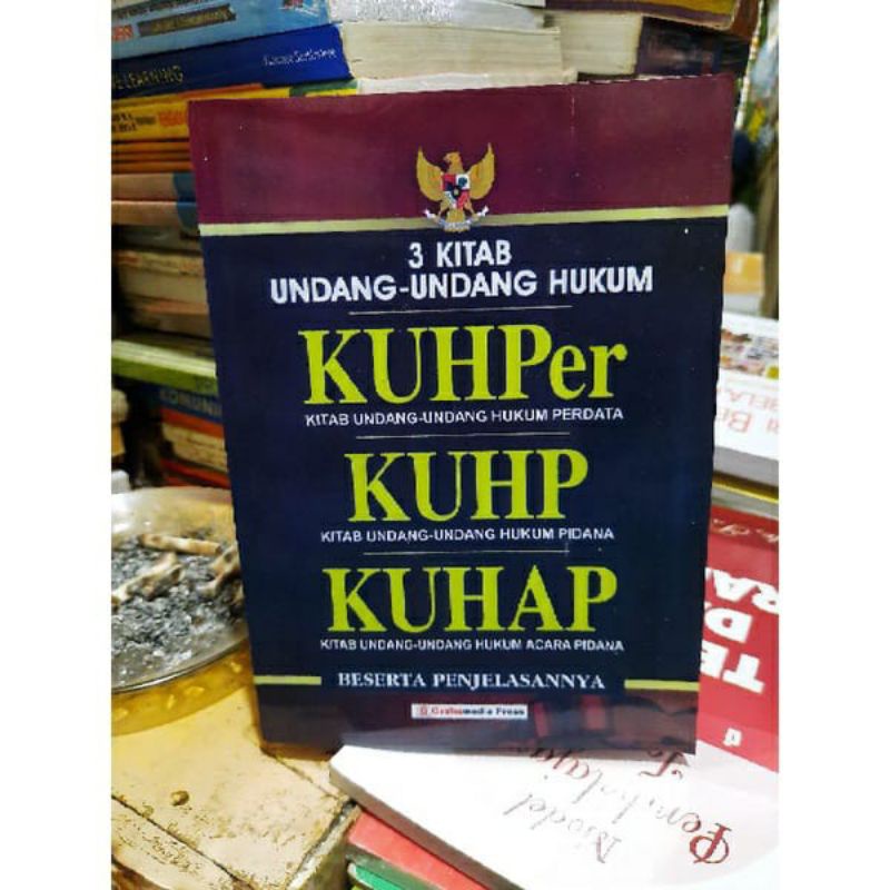 Jual 3 Kitab Undang Undang Hukum KUHPer KUHP KUHAP | Shopee Indonesia