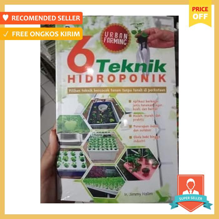 Jual BUKU 6 TEHNIK HIDROPONIK | Shopee Indonesia