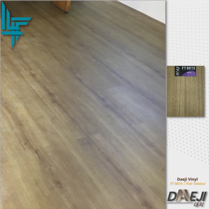 Jual Lantai Vinyl Daeji 3mm | Lantai Vinyl Motif Kayu | Shopee Indonesia