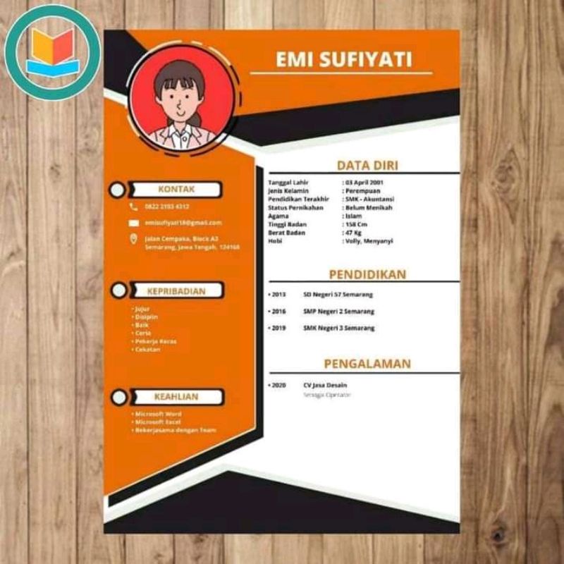 Jual Jasa Pembuatan Lamaran Kerja - Curriculum Vitae - Daftar Riwayat Hidup - Surat Lamaran ...
