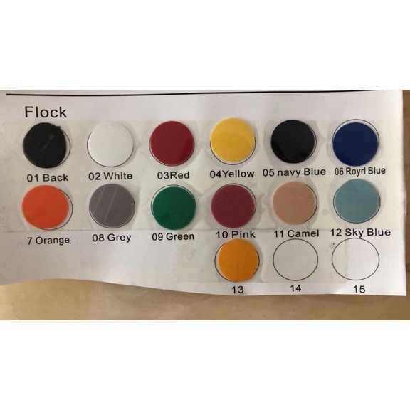 Jual Polyflex Flock Polyflock Meteran Made In Korea | Shopee Indonesia