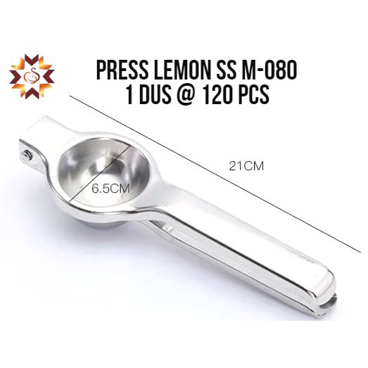Jual Alat Peras Jeruk Lemon/ Pemeras Lemon Stainless Steel | Shopee ...