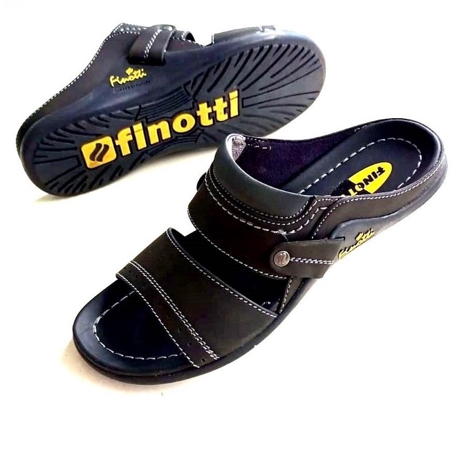 Jual ORIGINAL FINOTTI Sandal pria selop / slide premium, BPZ Series ...