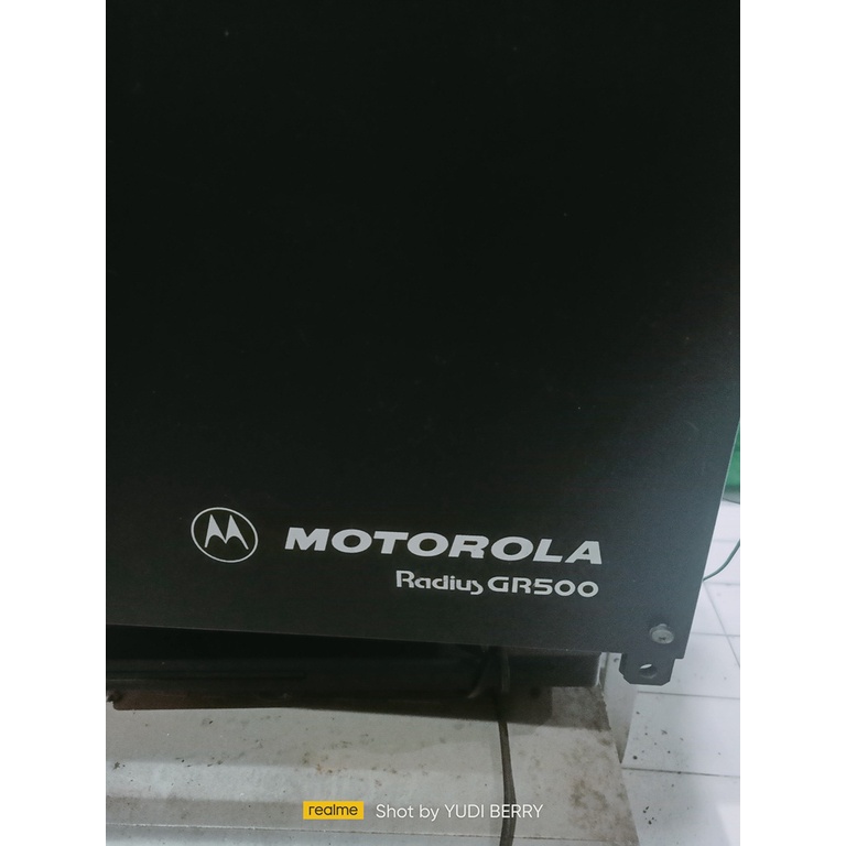 Jual Radio Repeater Motorola GR 500 Frekuensi VHF bukan Rakitan Motorola Radius GR500 Bekas dan ...