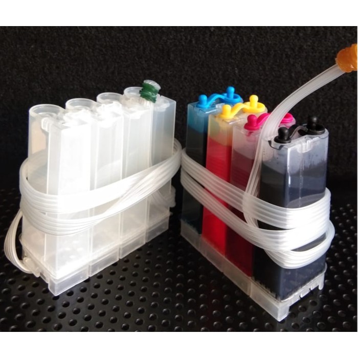 Jual Tabung Infus Selang Ciss Modif 4 warna untuk Printer canon ...
