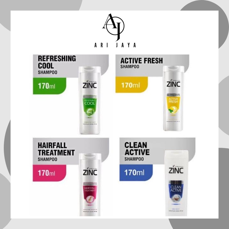 Jual ZINC SHAMPOO ANTI DANDRUFF 170ml | SAMPO ZINC | Shopee Indonesia