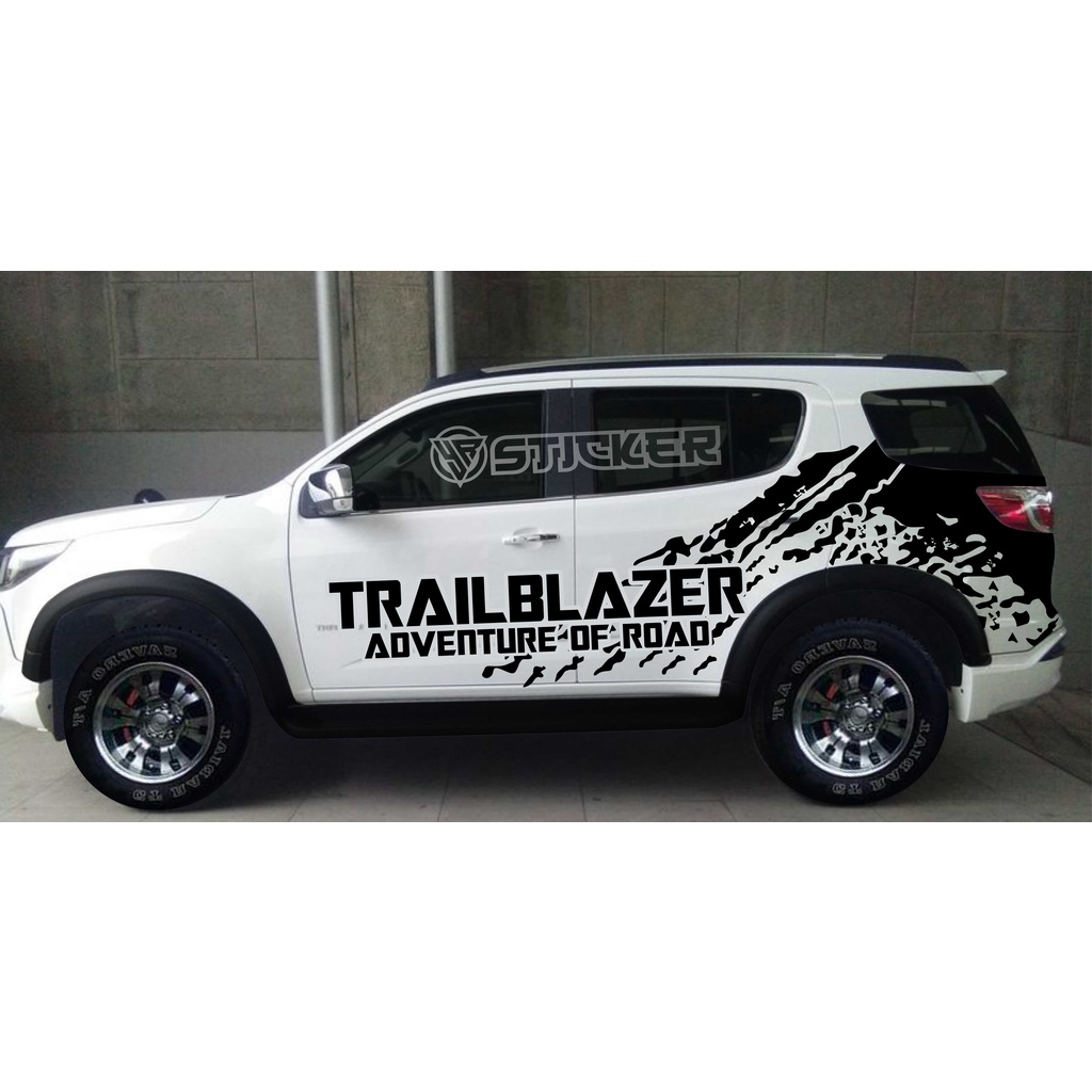 Jual STICKER MOBIL TRAILBLAZER PAJERO XPANDER FORTUNER DLL | Shopee ...