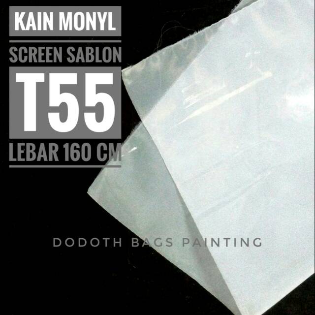 Jual Kain Monyl / Monel Screen Sablon Meteran Jenis T55 / T 55 / T 135k ...