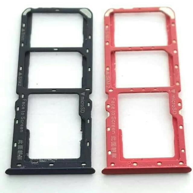 Jual SIM TRAY OPPO A3S SIMTRAY TEMPAT KARTU SIM CARD MEMORY ORIGINAL ...
