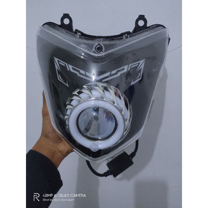 Jual lampu depan old cb150/reflektor cb lama/projie old cb150 ...