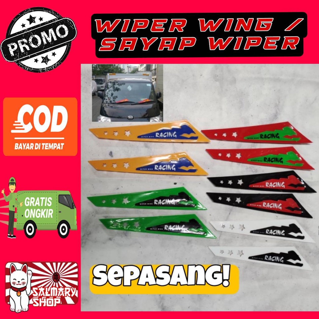 Jual Wing Wiper Mobil Truk Truck Bus Pickup Aksesoris Variasi Cover ...