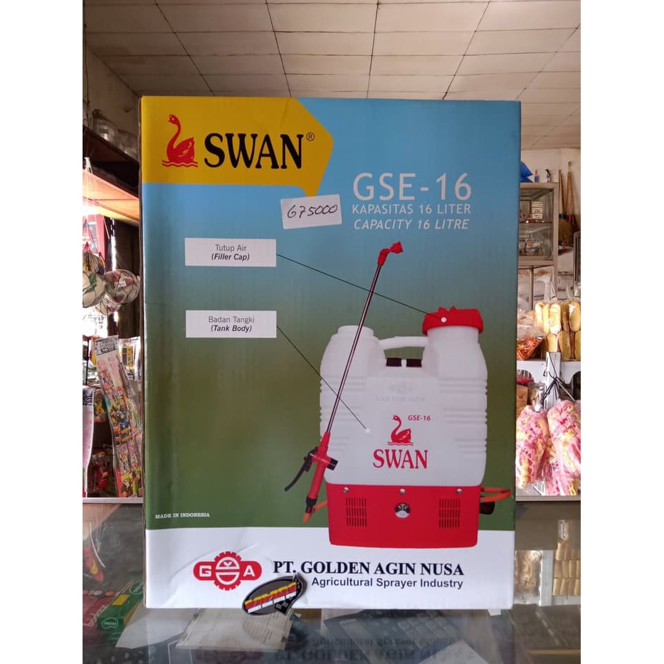 Jual Sprayer semprotan disinfectant electric SWAN GSE-16 | Shopee Indonesia