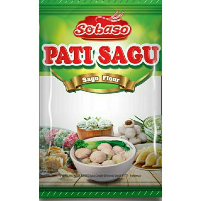 Jual Sobaso Pati Sagu Sago Flour 500 Gram( isi 2 bks ) | Shopee Indonesia